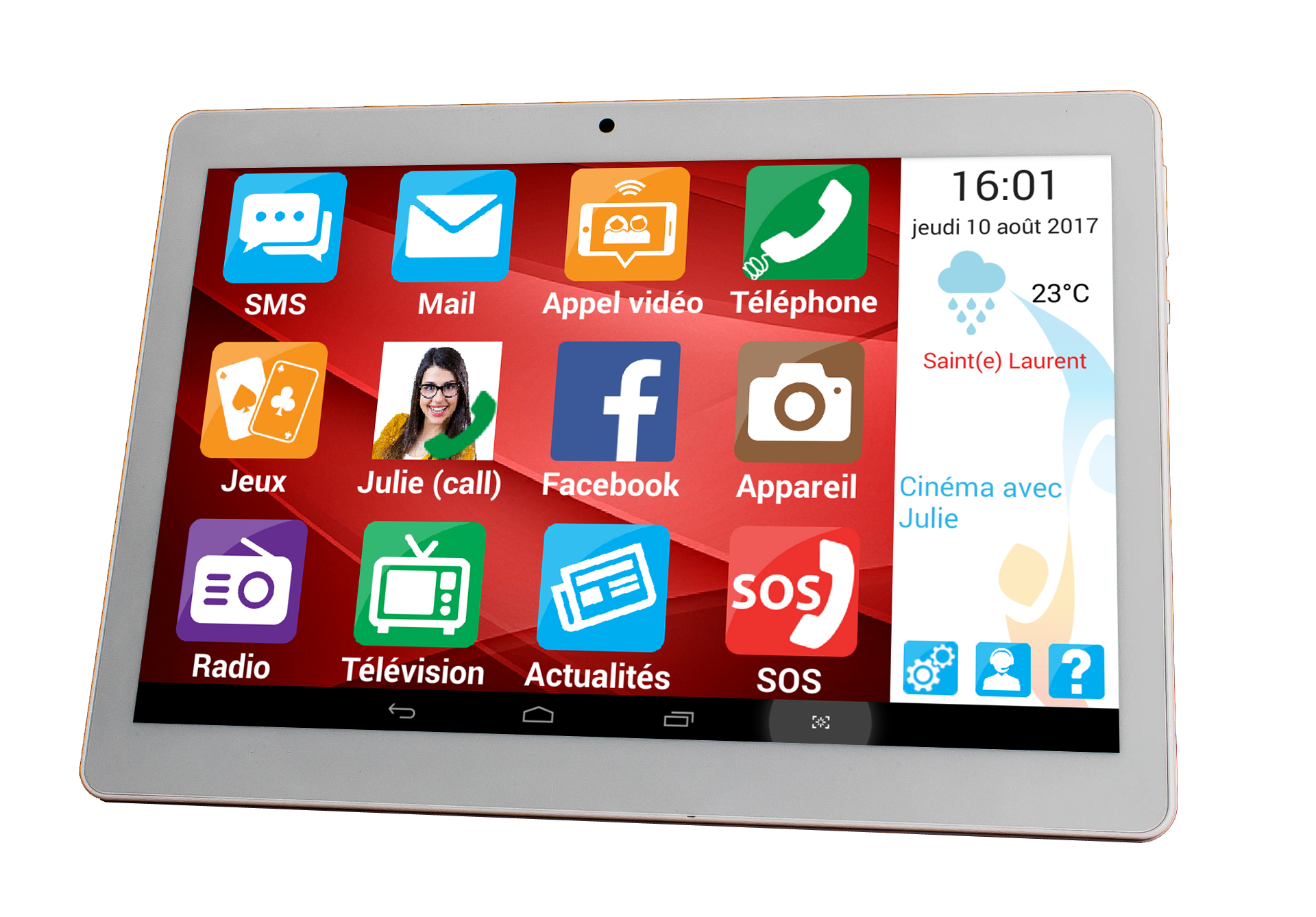 Tablette senior AILYAN pour grand public et professionnels