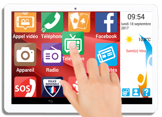 Tablette senior AILYAN pour grand public et professionnels